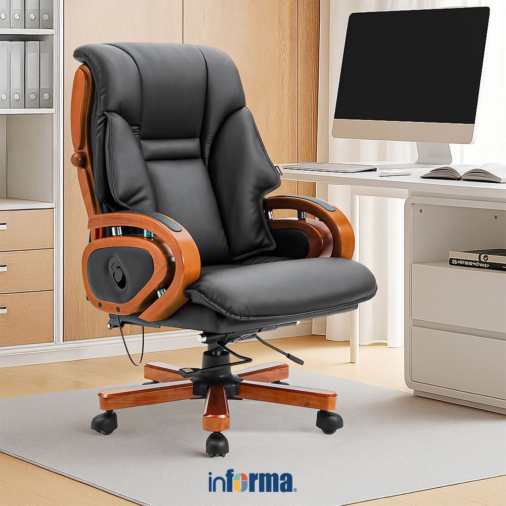 Jual Informa King Kursi Kantor Tempat Duduk Kerja Dengan Roda Office ...