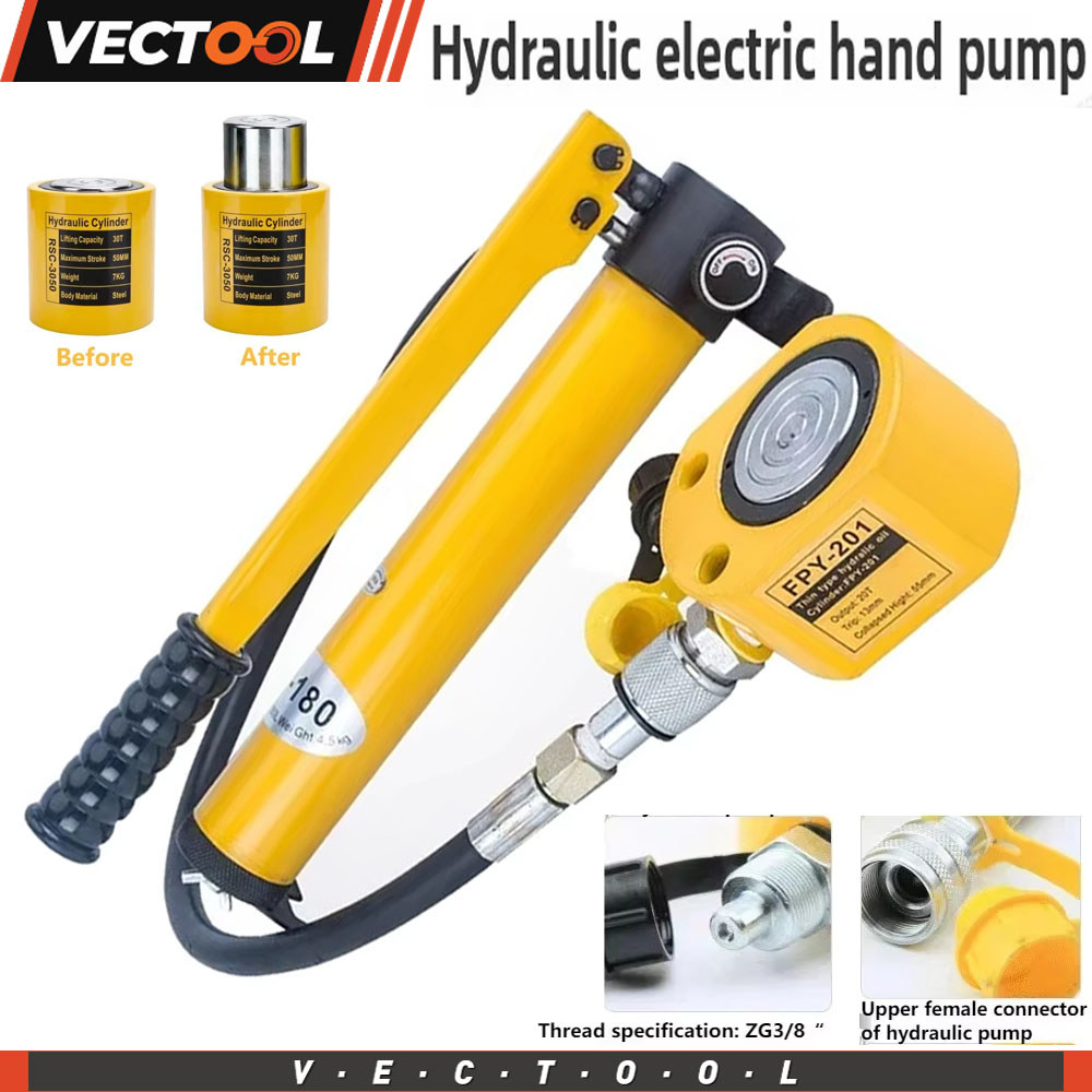 Jual 5/10/20T Jack Hidraulik Listrik Portabel CP-180 Pompa Hidraulik ...