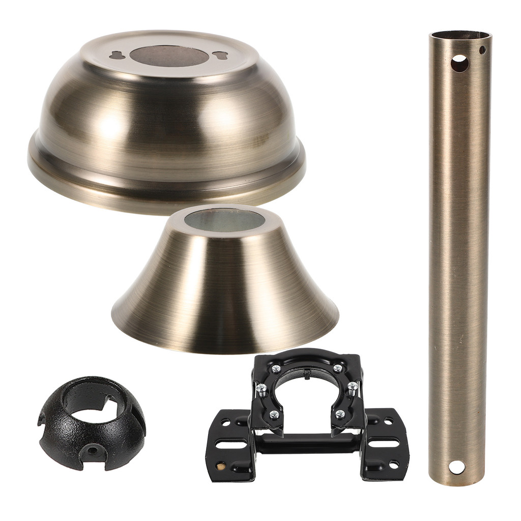 Jual 1Set Ceiling Fan Mounting Bracket Kit Stainless Steel Ceiling Fan ...