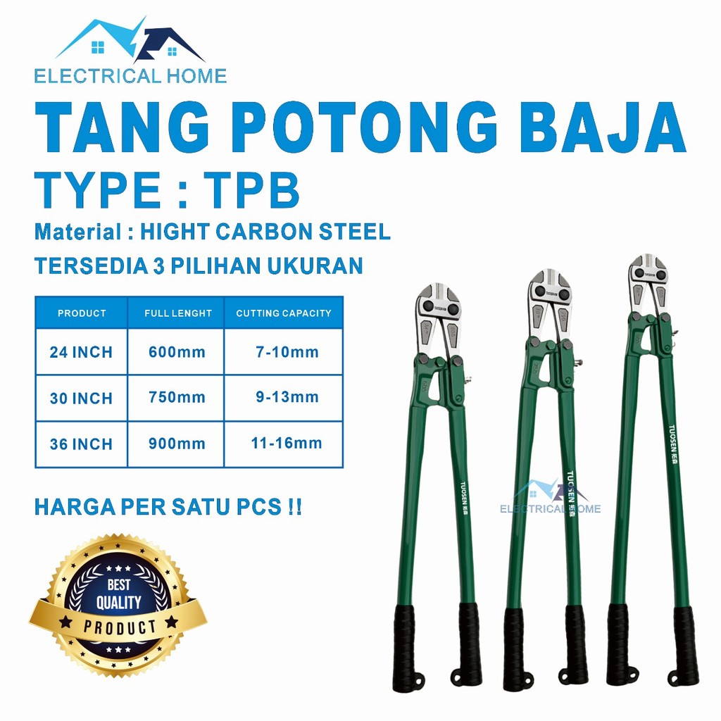 Jual TANG POTONG BAJA BOLT CUTTER TANG PEMOTONG BESI BAJA GUNTING BESI ...