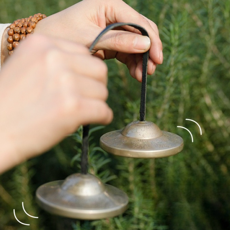 Jual Copper Tinkle Bell Nepal Yoga Metation Ringing Bells Sound Healing ...