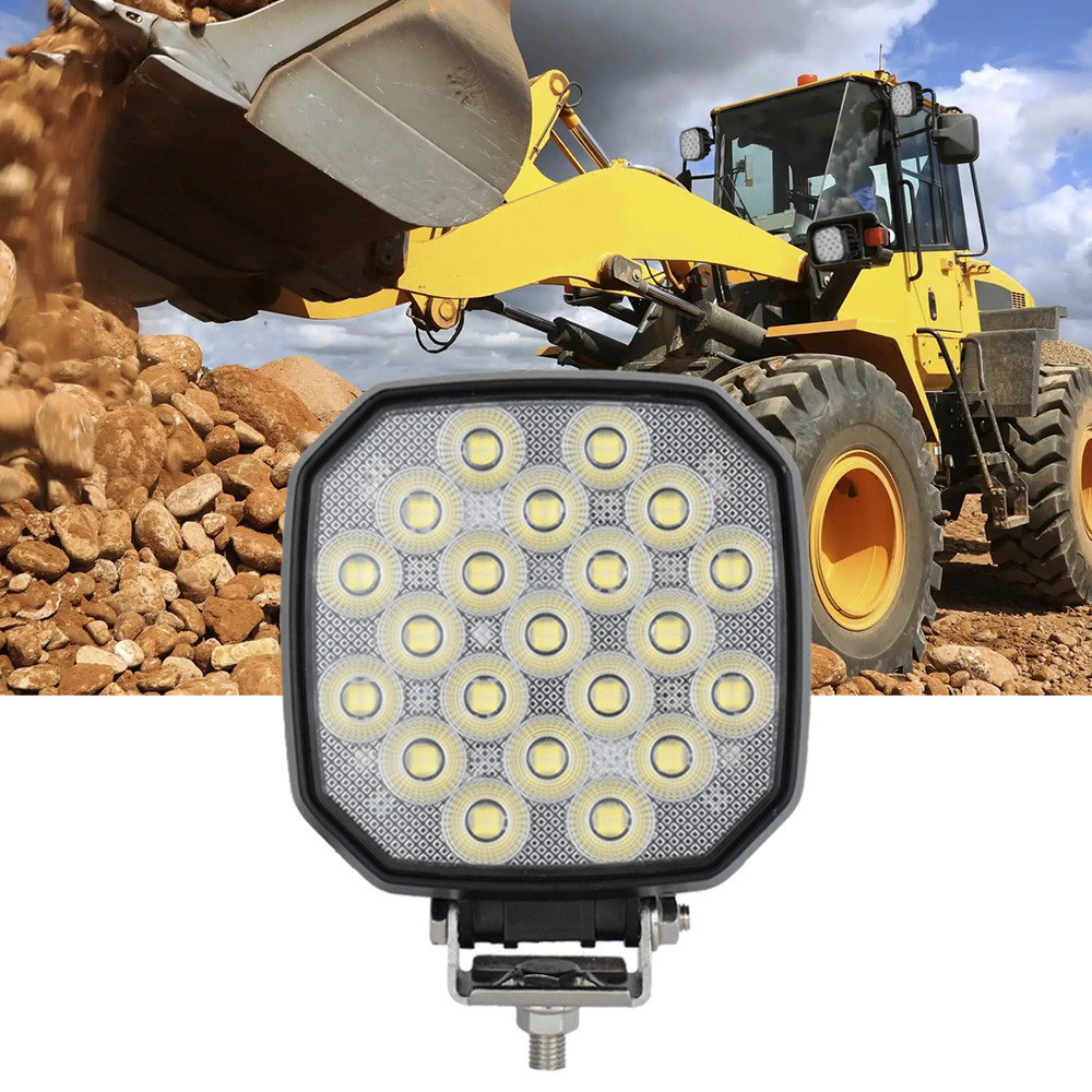 Jual 105W 5 Inch Trator Work Light 15750Lms Excavator Flood Light ...
