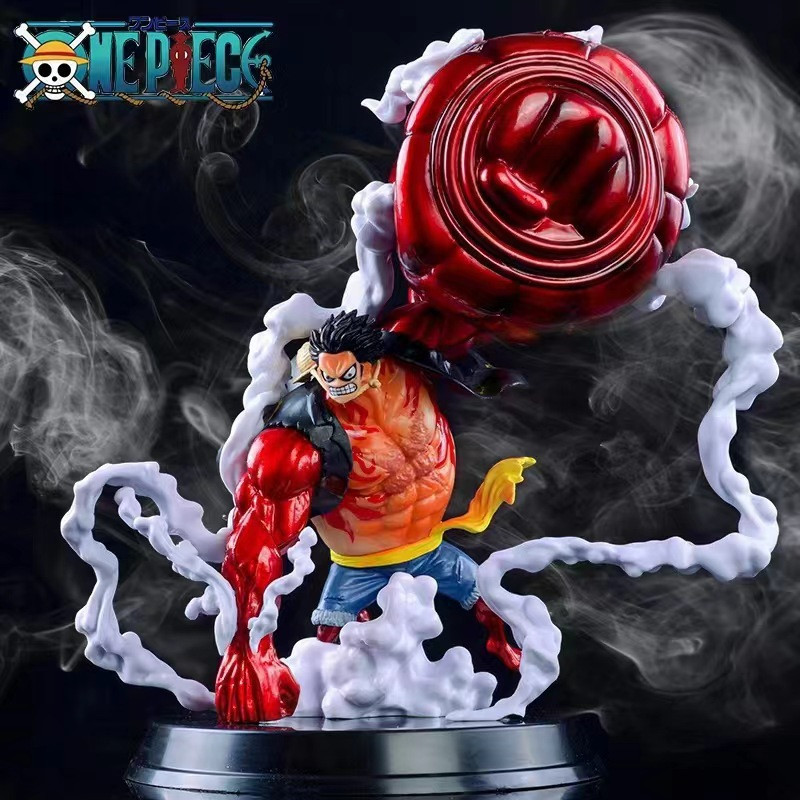 Jual Ready Koleksi Figur Aksi One Piece 25cm Gear 4th Luffy Tangan ...