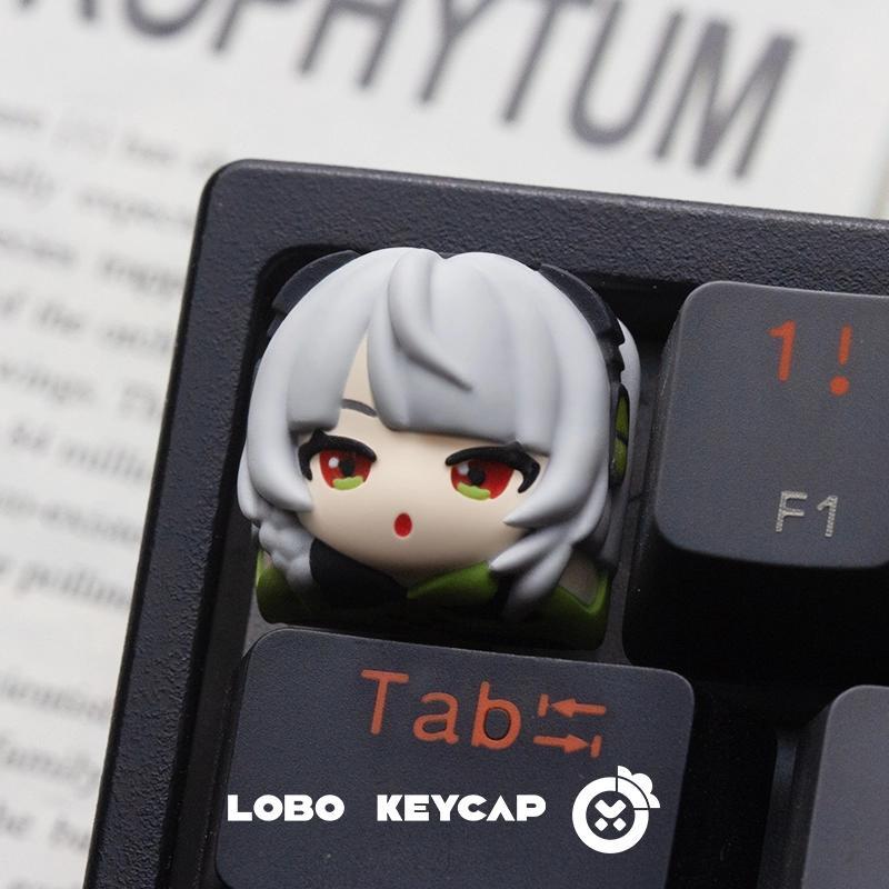 Jual Lobo Anby Demara Zenless Zone Zero / ZZZ Theme Artisan Keycaps ...