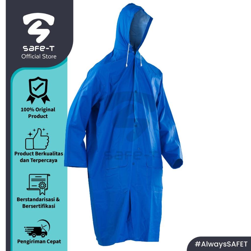 Jual Jas Hujan Safety PVC SAFE-T SRC-300 Raincoat Proyek K3 | Shopee ...