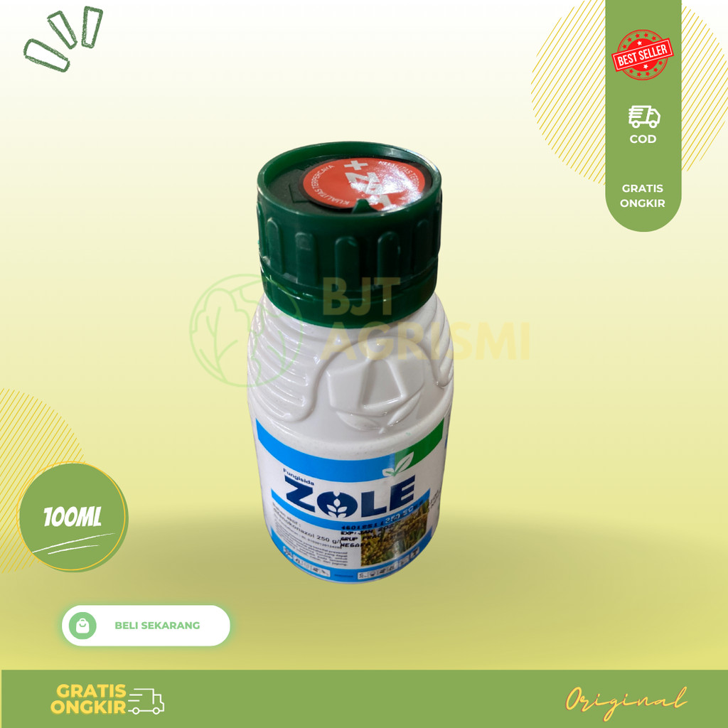 Jual Zole 250EC 100ml Fungisida Obat pencegah dan Pembasmi Jamur Pada ...