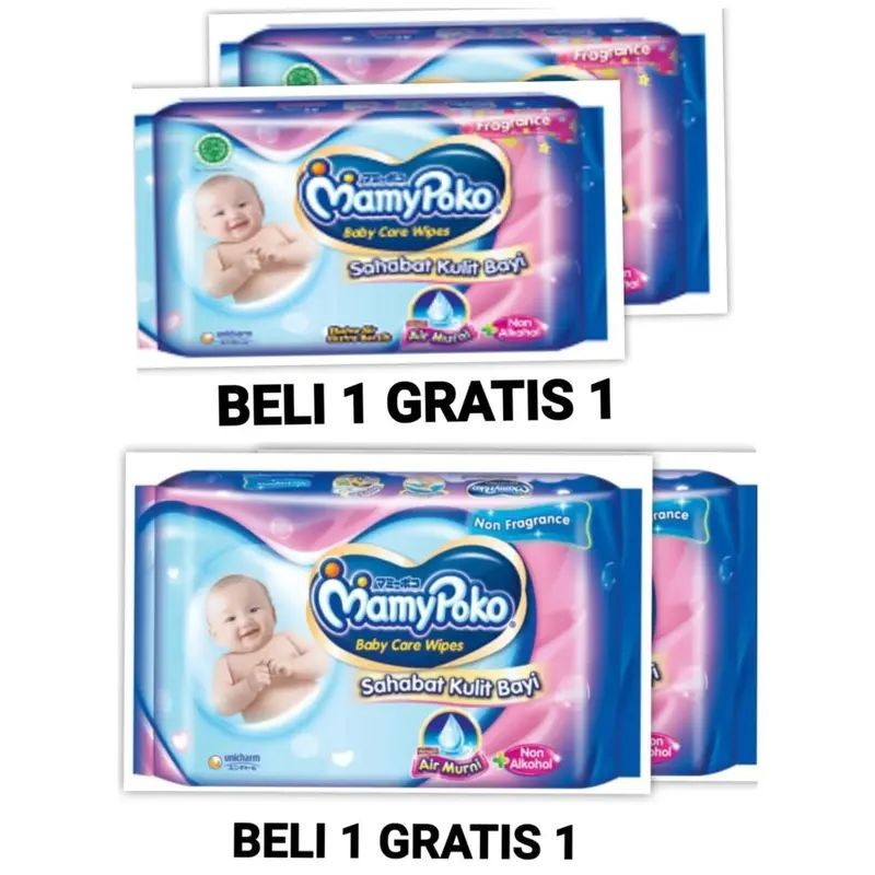 Jual MAMYPOKO TISU BASAH BUNDLE(ISI 2 PCS) | Shopee Indonesia