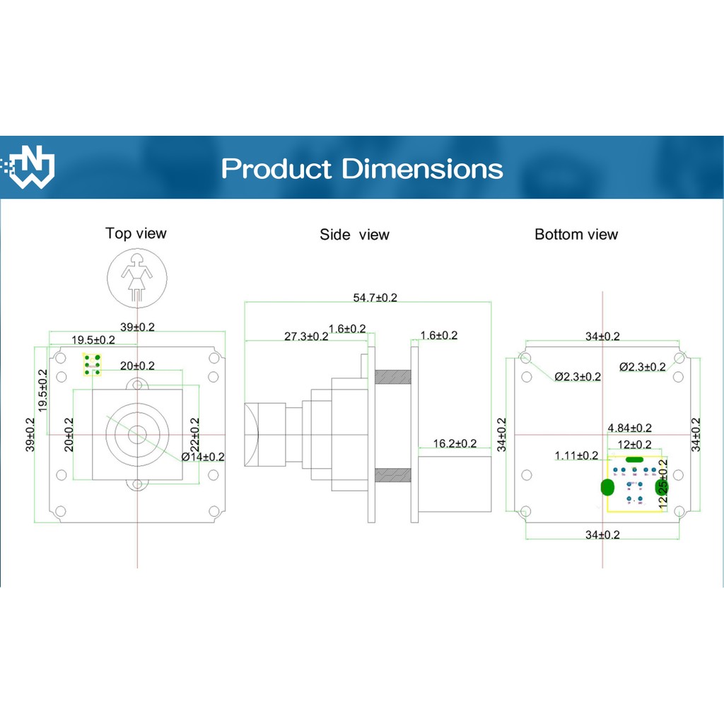 Jual 1920x1080 2MP HD IMX385 USB Camera Module Starvis Low illumination ...