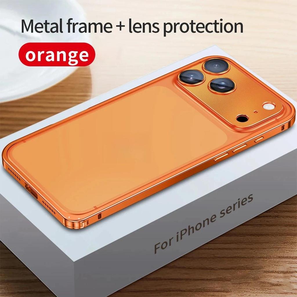 Jual Aluminum Alloy Frame Metal Case for IPhone 17 Pro Max 16 15 14 13 ...