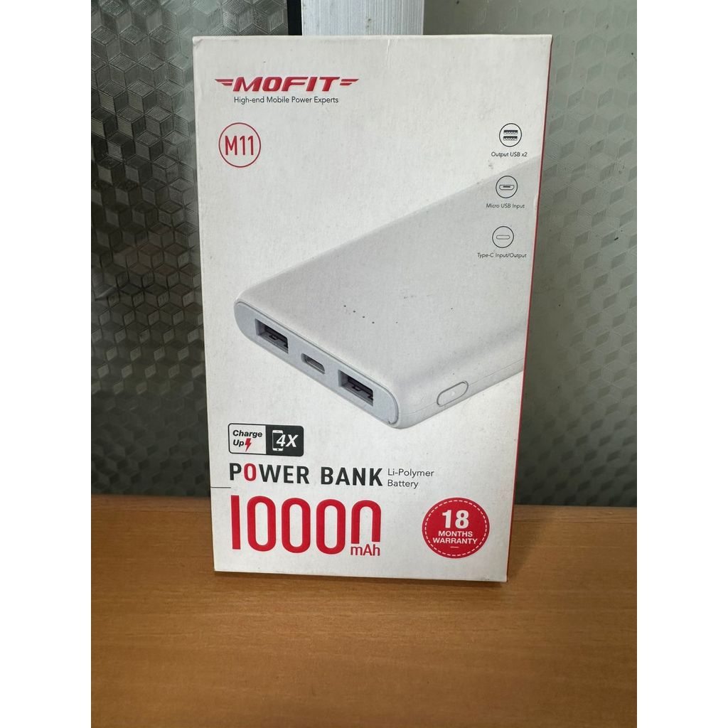 Jual Power Bank Mofit M11 10000 mAh Fast Charging Seken | Shopee Indonesia
