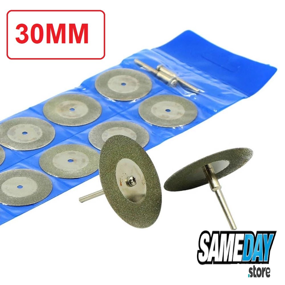 Jual Mata Gerinda 30mm Rotary Diamond Cutting Disk Mini Grinder Potong ...