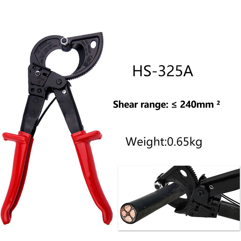 Jual Stock siap + COD Ratchet Cable Cutter Heavy Wire Cutter for ...