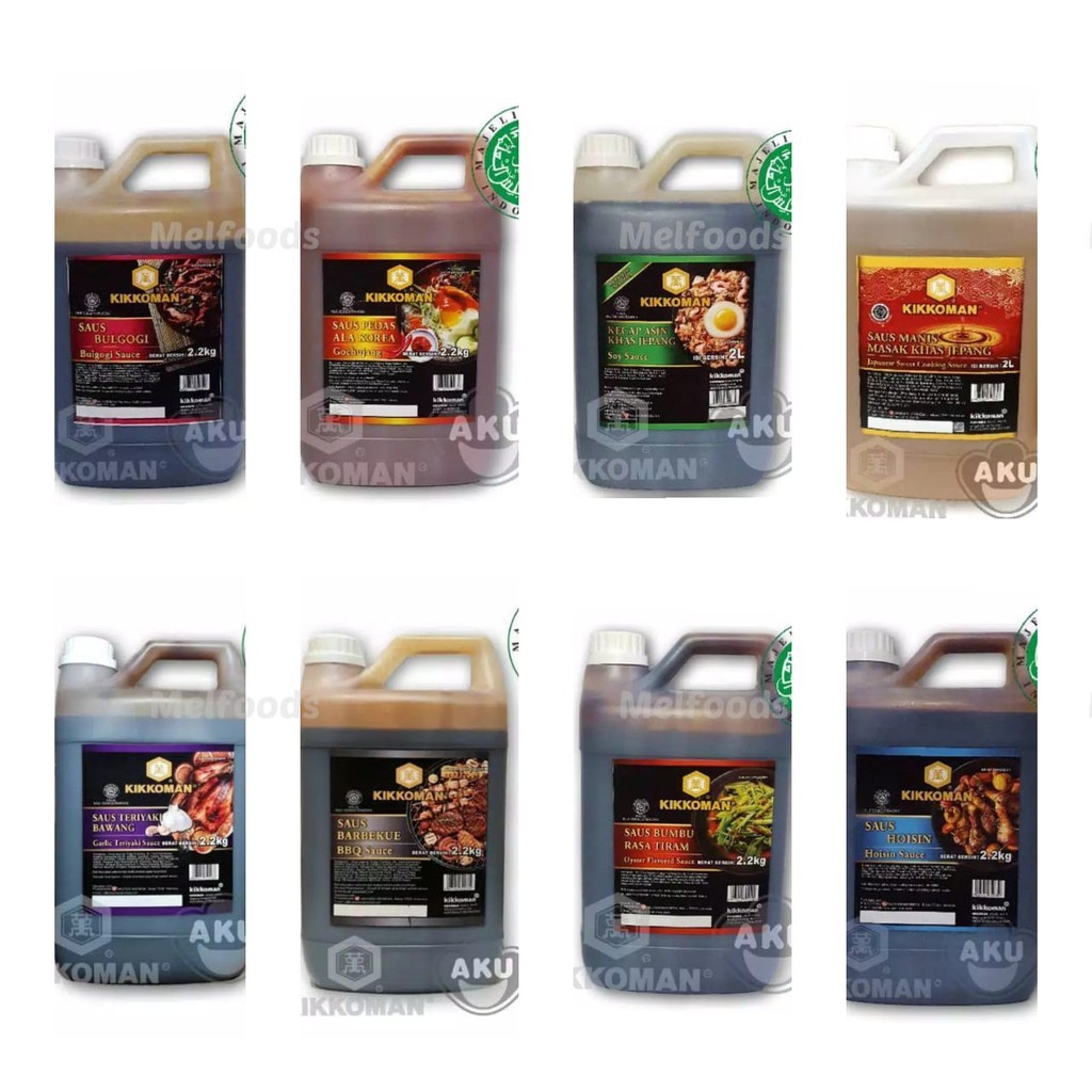 Jual (Swifties Id) Saus Kikkoman Jerigen All Variant Halal MUI Bulgogi ...