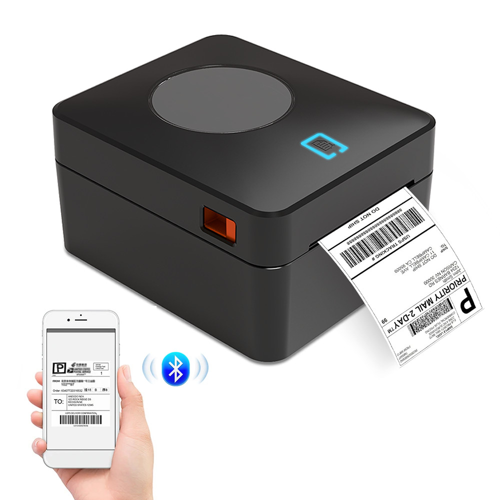 Jual Bluetooth Thermal Label Printer,4X6 Shipping Label Printer for ...