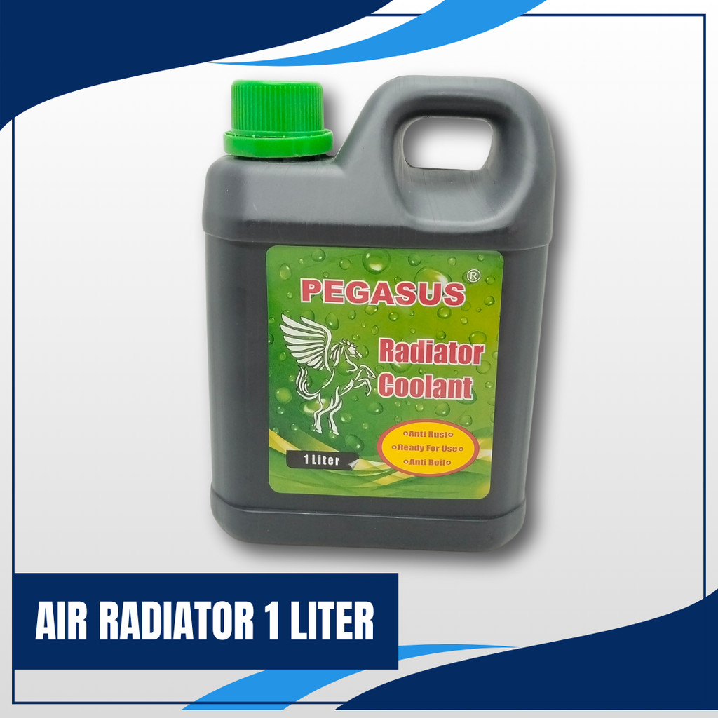 Jual AIR RADIATOR COOLANT PEGASUS 1 LITER ORIGINAL MIN 12 | Shopee ...