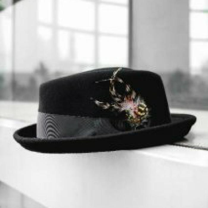 Jual Topi Fedora Porpie Bahan Laken Import Original Bisa Custom Model ...
