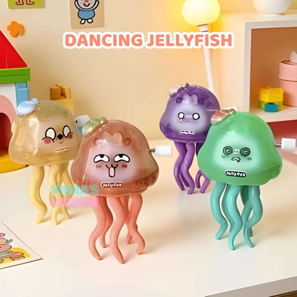 Jual AOSOME Mainan Anak Ubur-Ubur Bergerak Dancing Jellyfish Glow In ...