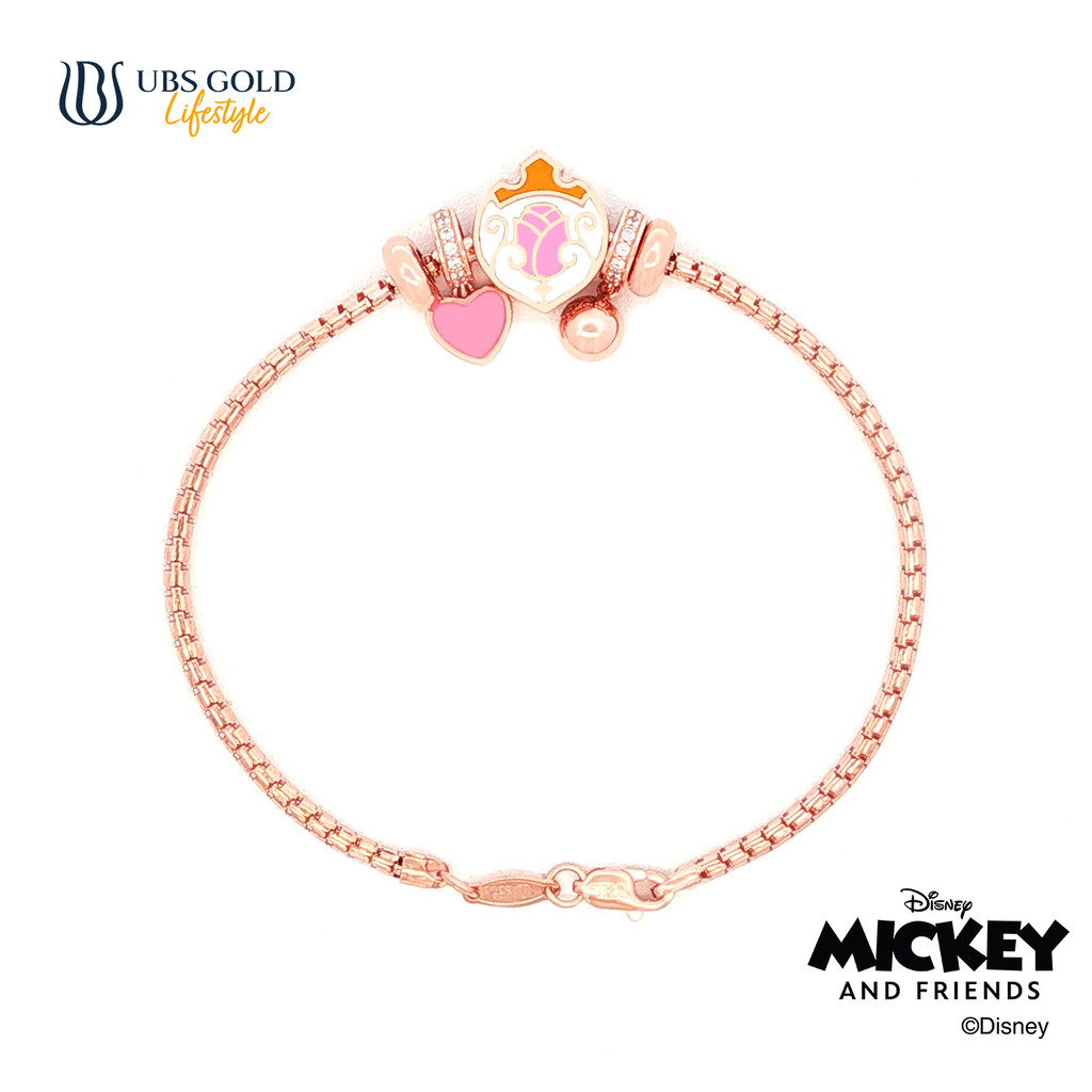 Jual UBS Gold Gelang Emas Disney Princess Aurora Charmee - Kgy0214 ...