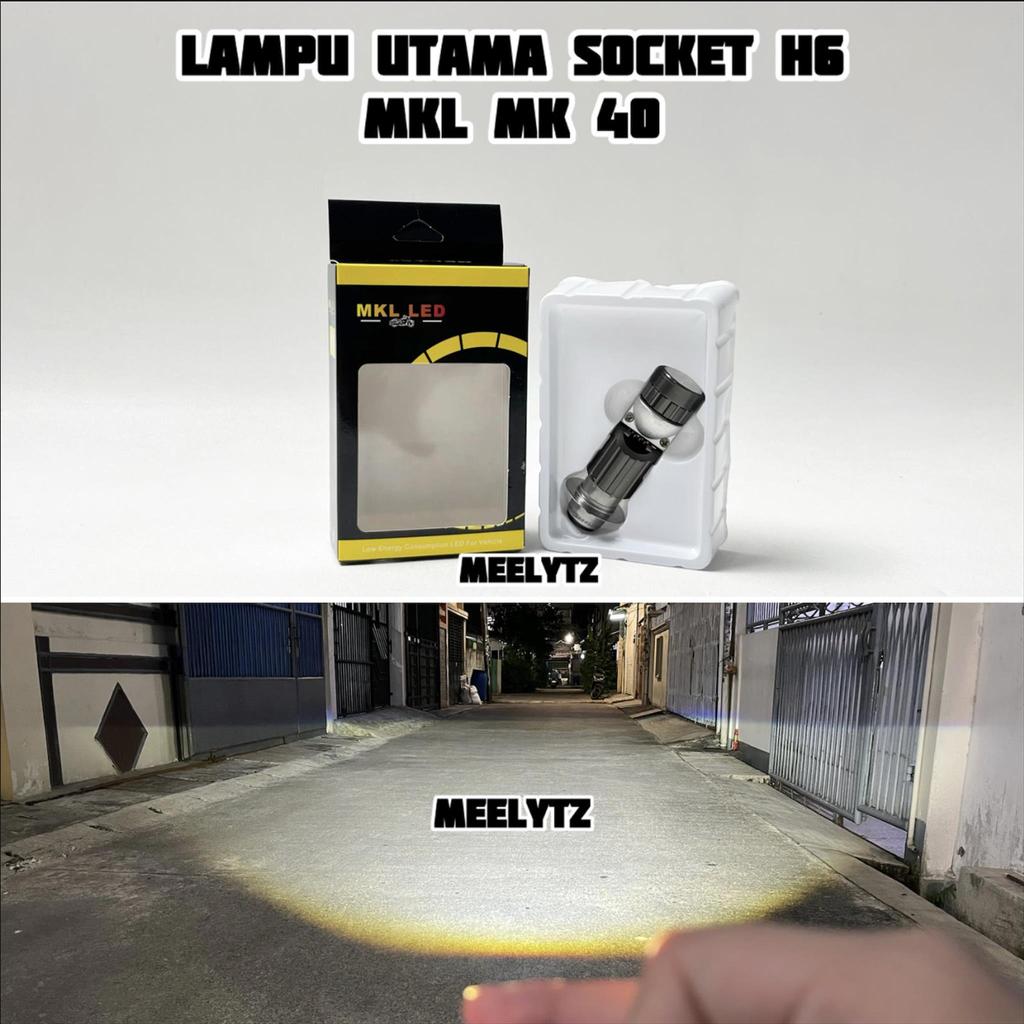 Jual MKL MK 40 - Lampu Utama Socket H6 Led | Shopee Indonesia