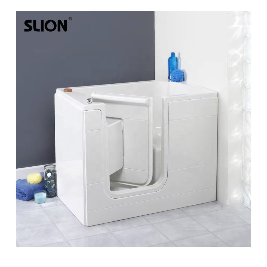 Jual Acrylic Walk In Bathtub Elder Walk In Tub Rectangle Bath For ...