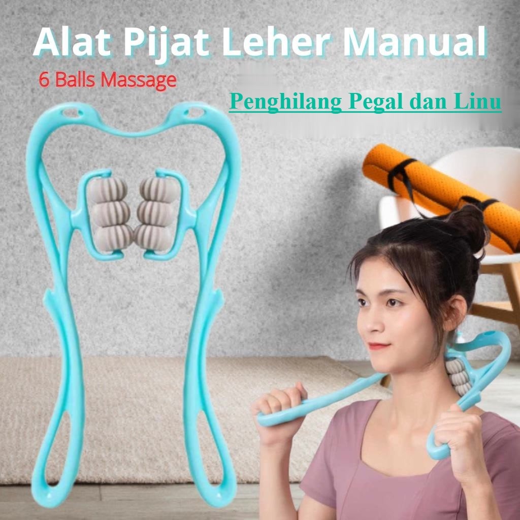 Jual PRADANI Alat Pijat Leher Manual Relaxing Neck Massager Therapy ...