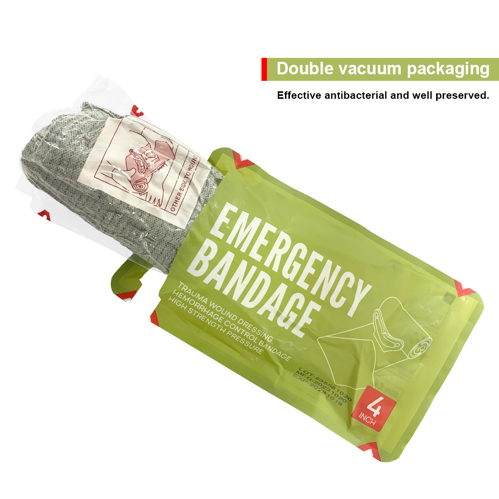 Jual Mecal Trauma Kit Israeli Bandage 4/6in Emergency Security ...