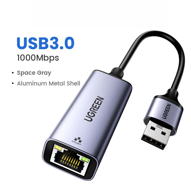 Jual USB Ethernet Adapter USB30 1000Mbps USB RJ45 Network Card for ...