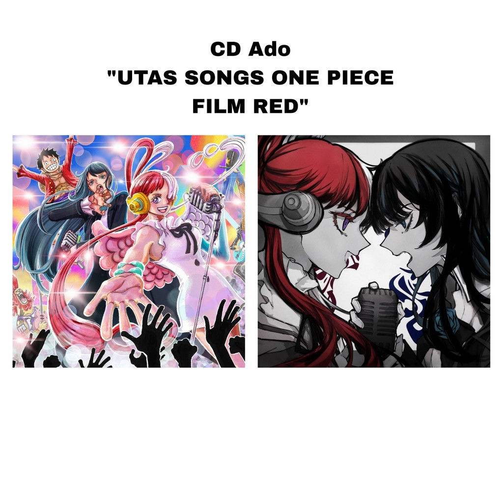 Jual CD Ado "UTAS SONGS ONE PIECE FILM RED" (Limited Edition/Regular ...