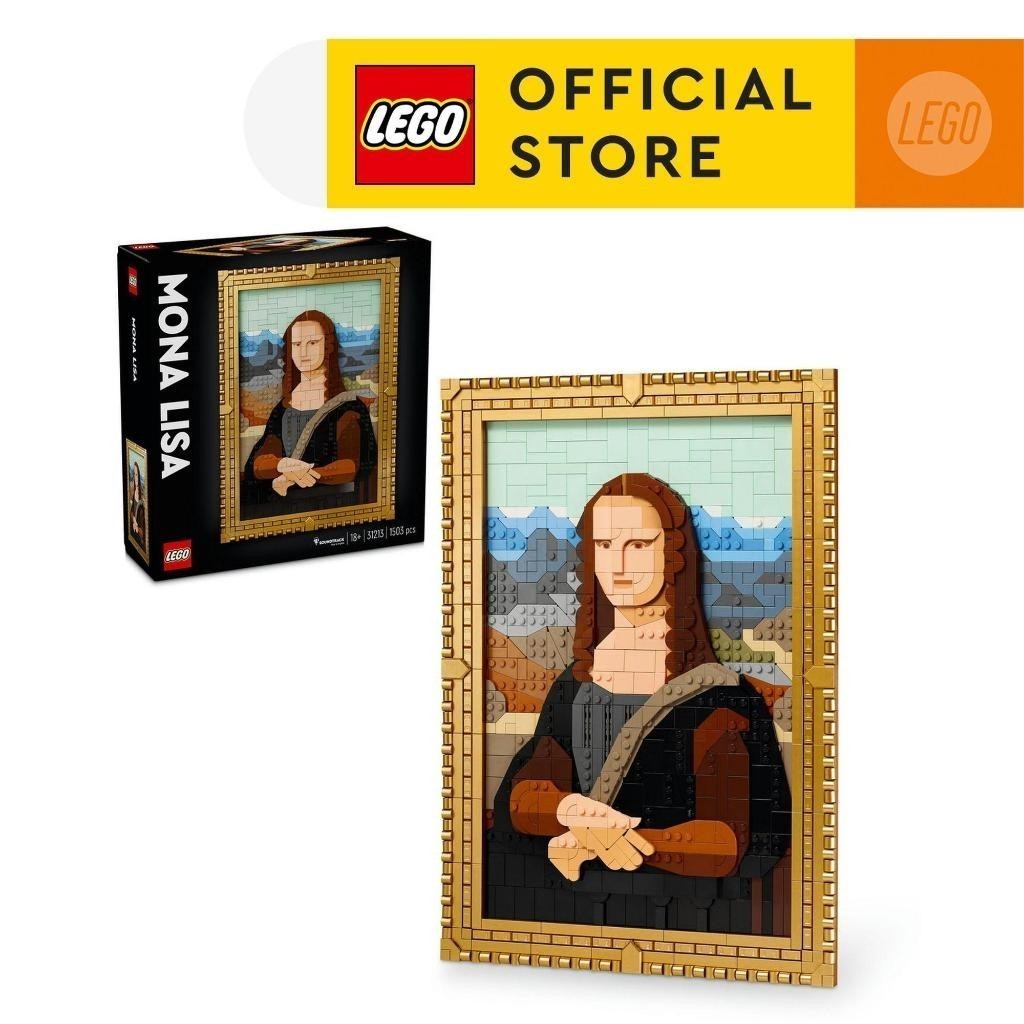 Jual LEGO ART 31213 Mona Lisa (1503 Pieces) Mainan Susunan Balok (18 ...