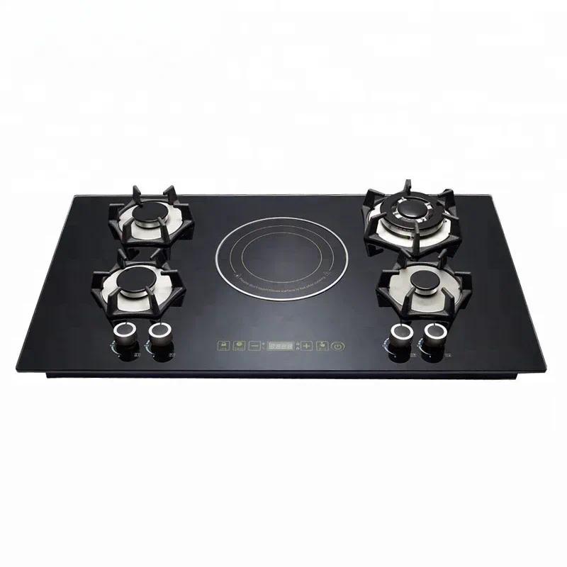 Jual Cooking Appliances Counter Top Built In 5 Burners Hybrid Stove 4 ...