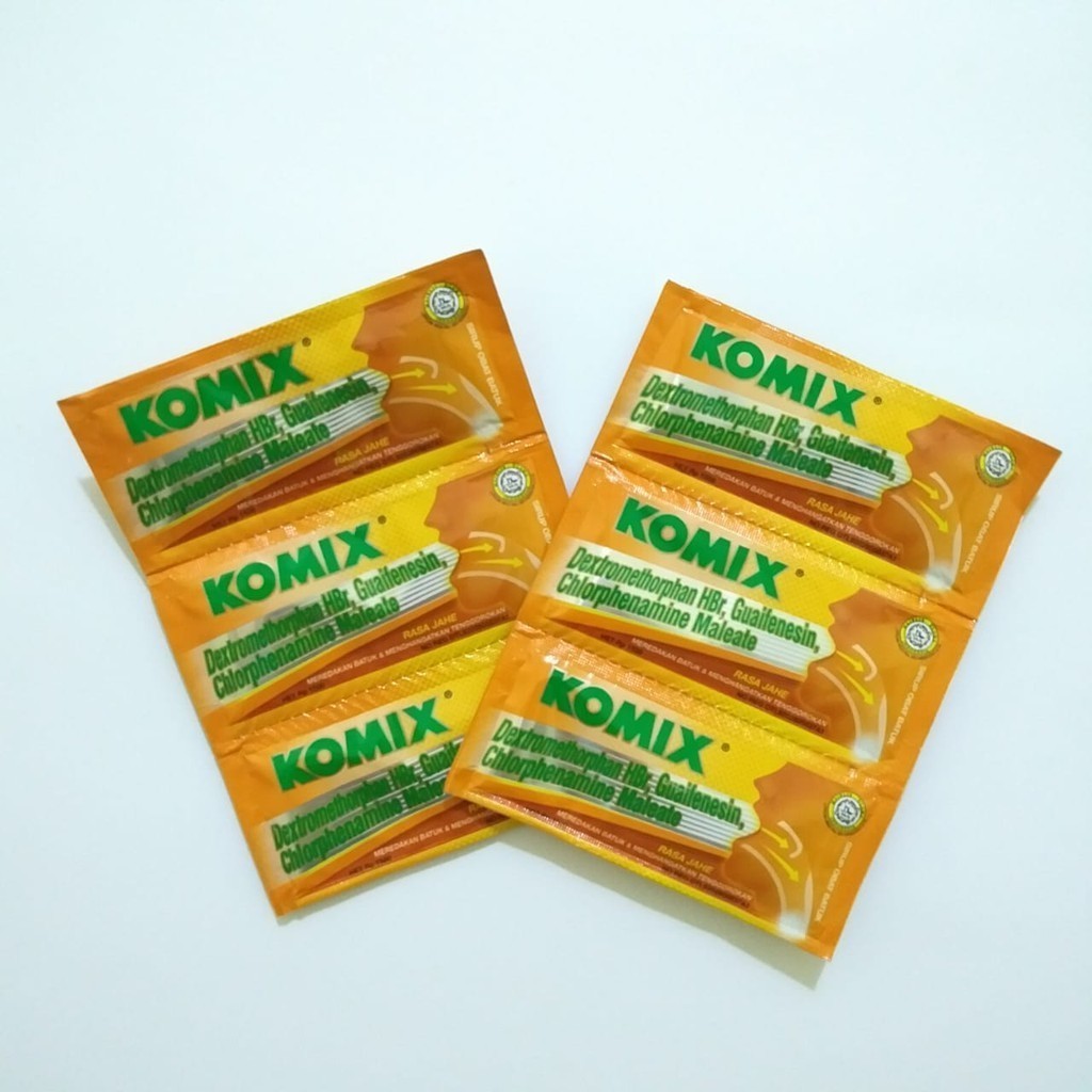 Jual Komix Jahe Sachet | Obat Batuk Komix - Meredakan Batuk dan ...