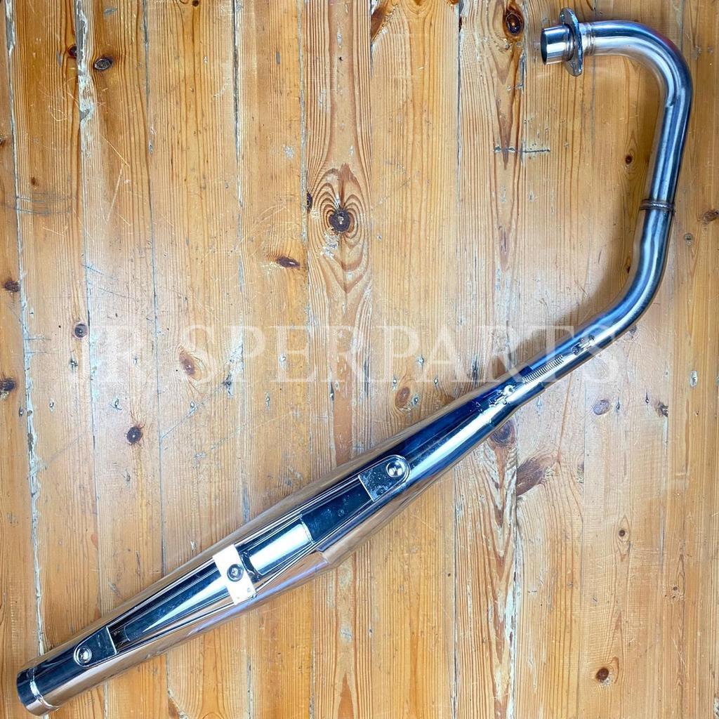 Jual Knalpot CB125 J Model Japcunk Chrome – Knalpot Racing Klasik Retro ...