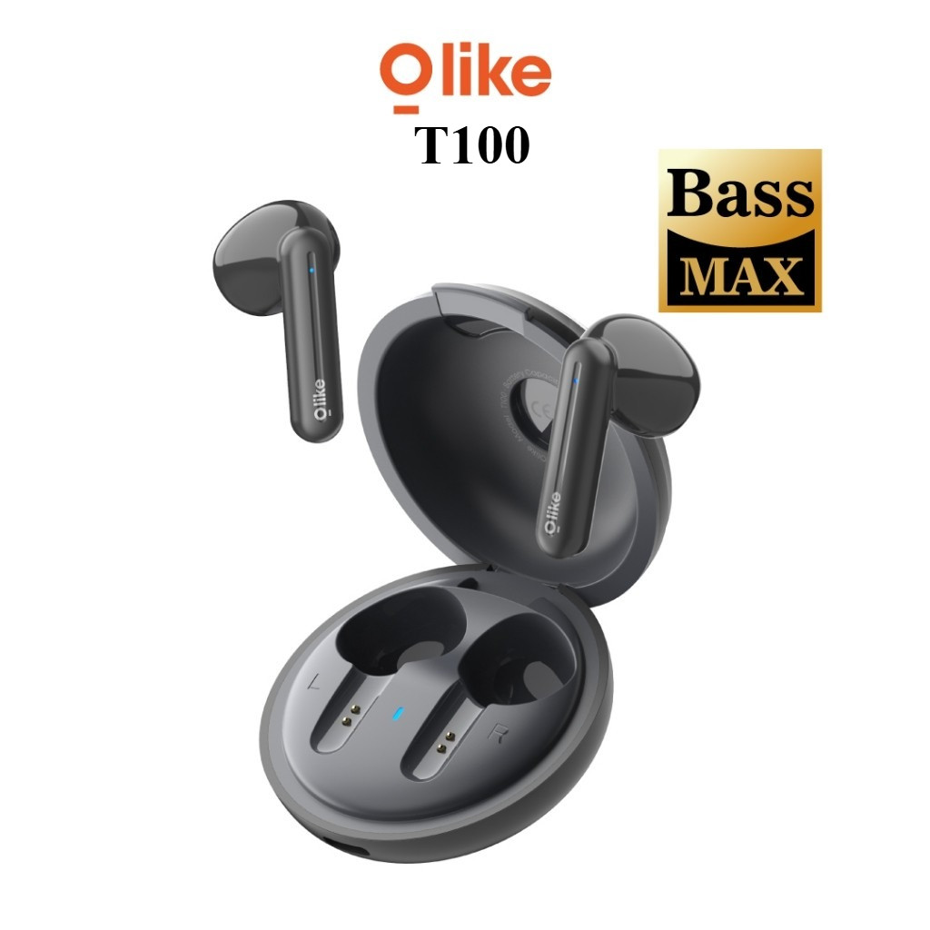 Jual OLIKE TWS T100 Earphone In Ear Headset HIFI Wireless Bluetooth 5.3 ...