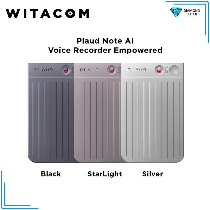 Jual PLAUD Note AI Voice Recorder - Original - Black | Shopee Indonesia