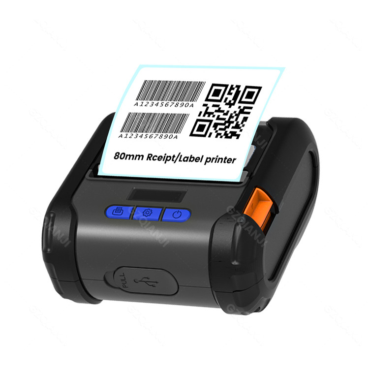 Jual Portable Thermal Label Receipt Printer 80mm 2 in 1 USB WIFI ...