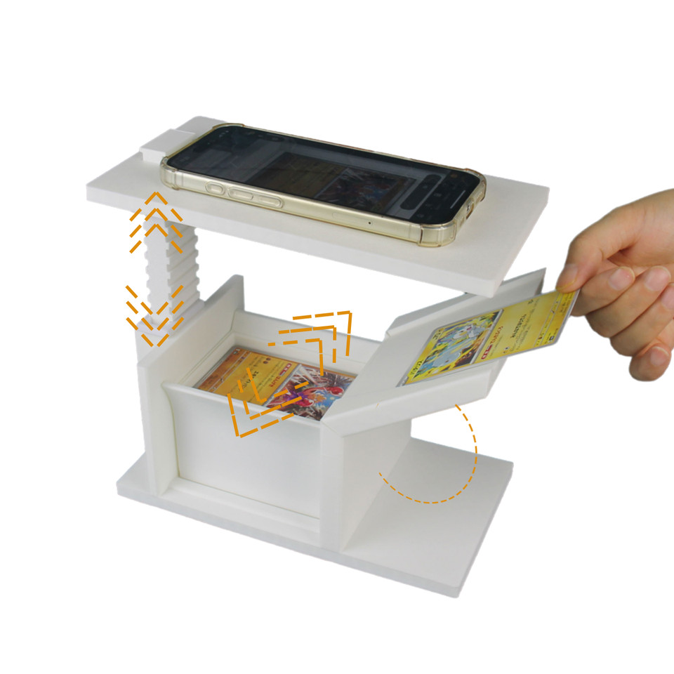 Jual Card Slinger for TCG & MTG |Sports Card Scanner with Stand ...