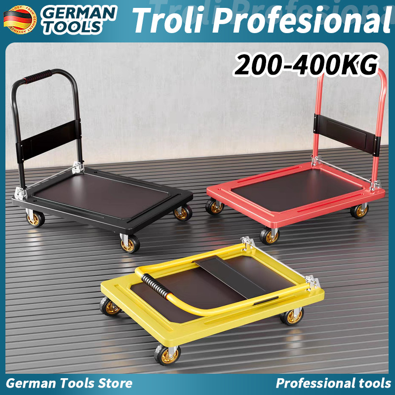 Jual German Tools Troli 200kg/400kg Foldable Trolley Dapat Dilipat ...