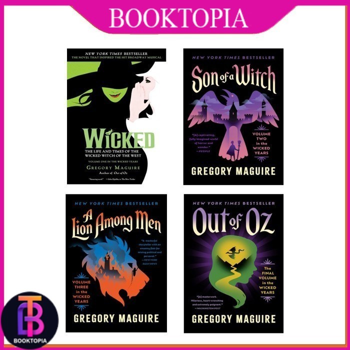 Jual The Wicked Years (4 book series) by Gregory Maguire - Wicked ...