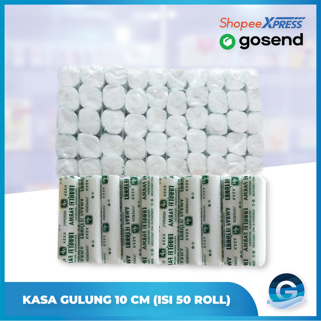 Jual Kasa Roll 10 Cm Narita Farma Per Ball isi 50 Roll | Shopee Indonesia