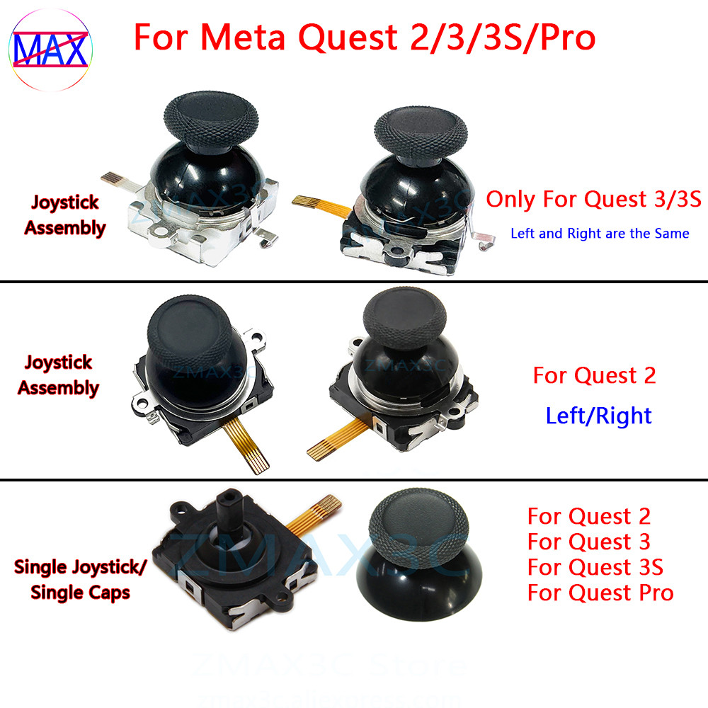 Jual Original VR Controller 3D Joystick Assembly For Meta Quest 3/3S ...