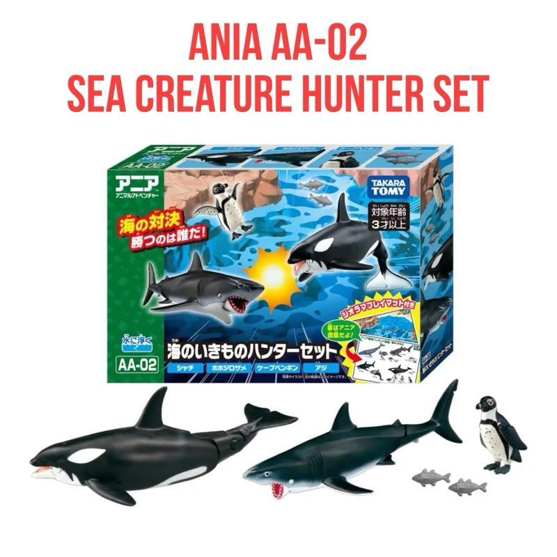 Jual Takara Tomy ANIA AA-02 Sea Creature Hunter Set Killer Whale Orca ...