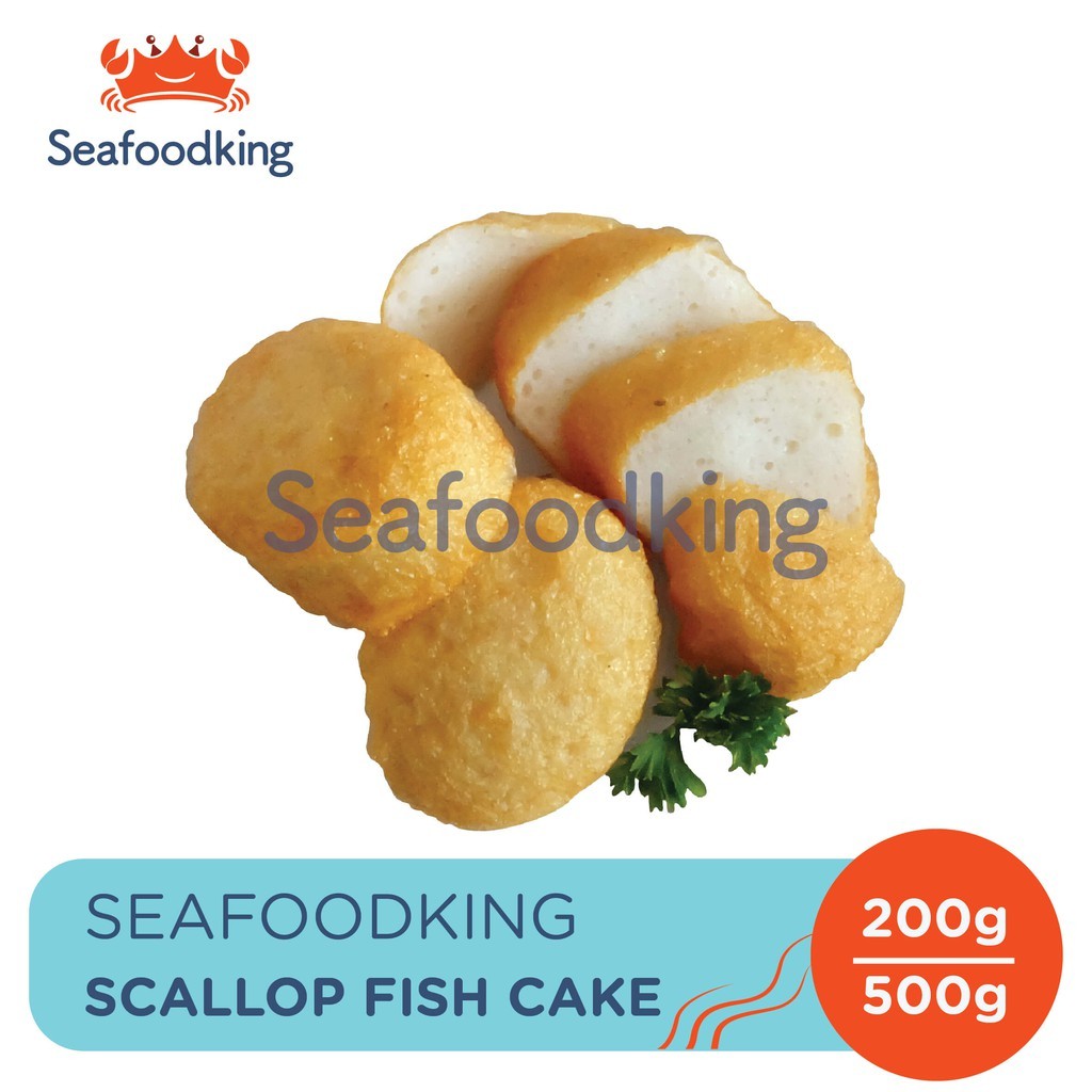 Jual Scallop Fish Cake Seafoodking (Bakso Ikan Bentuk Scallop) | Shopee ...