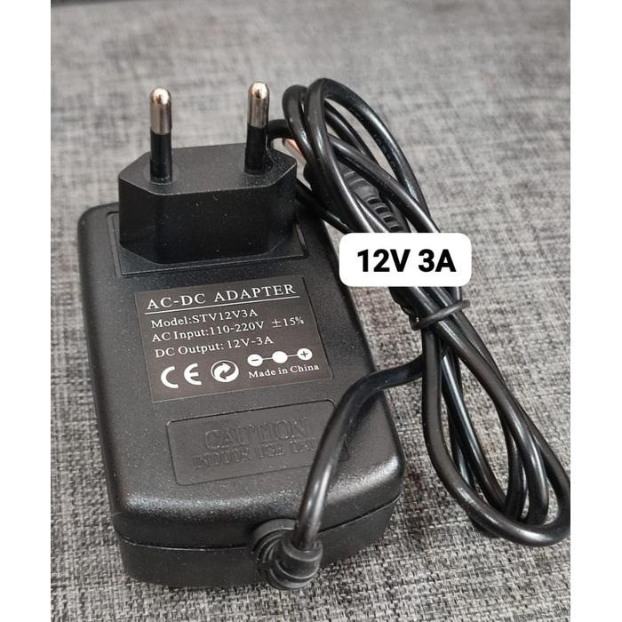 Jual Adaptor Charger Monitor SPC 12V 3A Original – Untuk Monitor SPC SM ...
