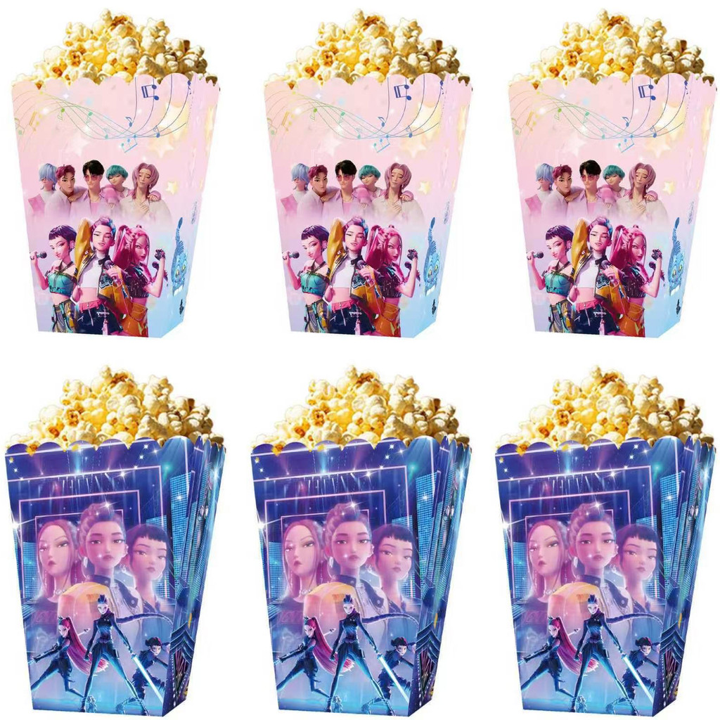 Jual Demon Hunters Popcorn Box Halloween Party Supplies Korean Kpop ...