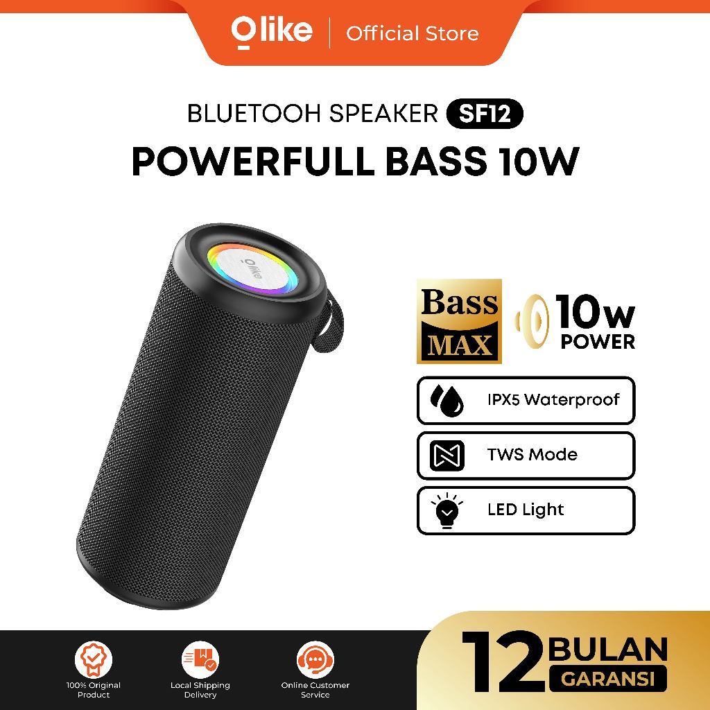 Jual [NEW PRODUCT] Olike Speaker Bluetooth SF12 10W Subwoofer Powerfull ...