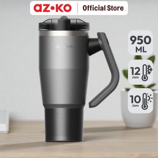 Jual AZKO Spark Turner Botol Vacuum Flask Stainless Steel 950 ml ...