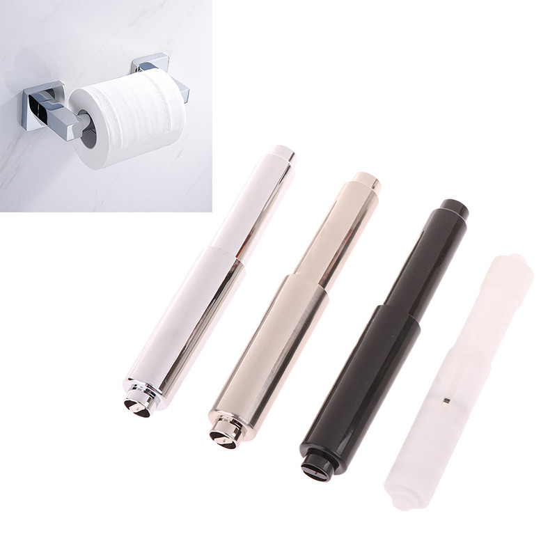 Jual Telescopic Tissue Roll Toilet Paper Stick Plastic Towel Holder ...