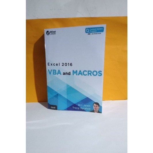 Jual Buku Excel 2016 VBA and Macros Bill Jelen, Tracy Syrstad | Shopee Indonesia