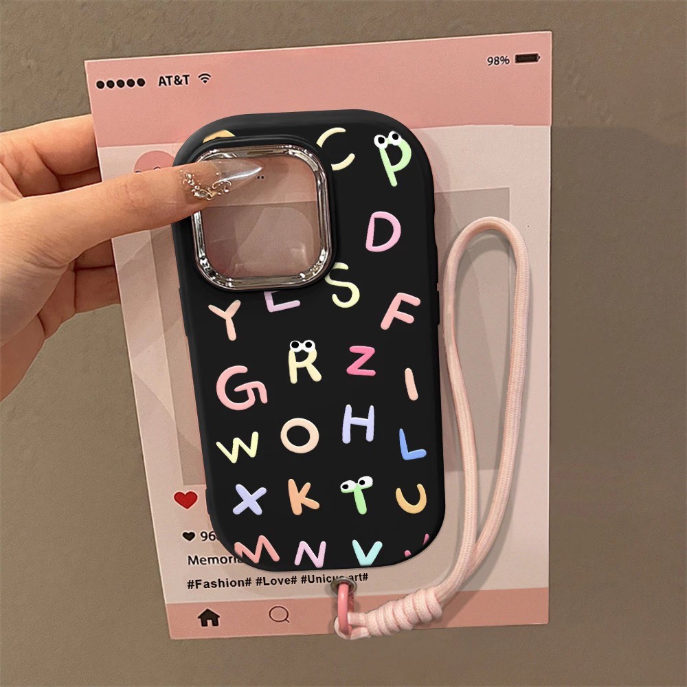 Jual Casing ponsel Huruf berwarna cocok untuk Redmi note 9t 12c poco ...