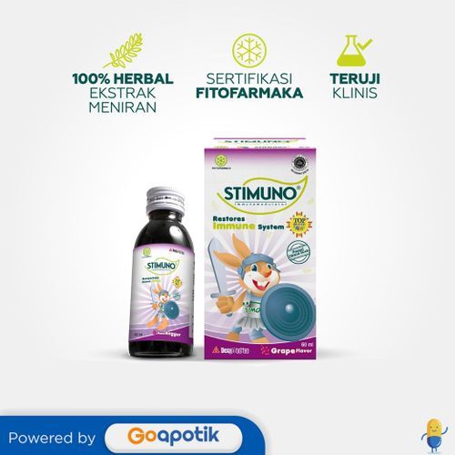 Jual Stimuno Grape Sirup Botol 60 Ml | Shopee Indonesia